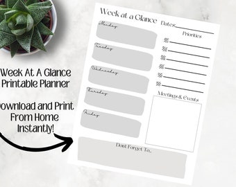 Counselors Week Printable - Etsy