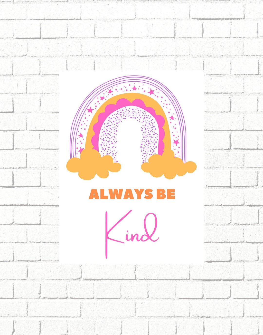 Always Be Kind Digital Sign | School Counselor Kindness Sign ...
