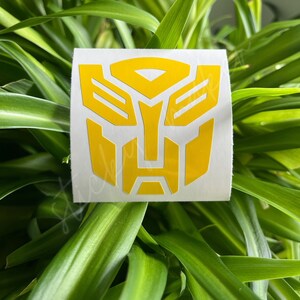 Autobot Transformers Vinyl Decal Bumper Sticker Car Decal - Etsy