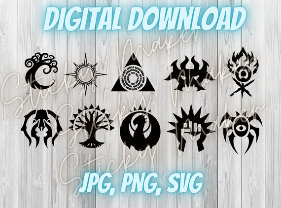 Magic The Gathering Guild Symbols