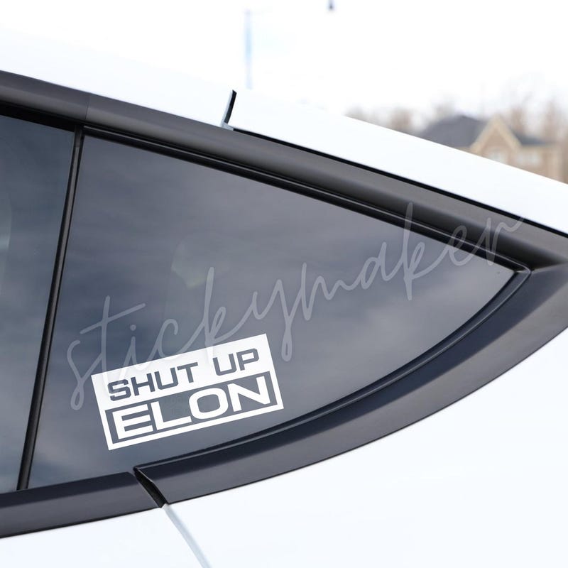 Shut up Sticker - Etsy