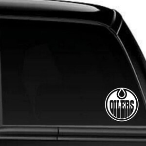 Edmonton oilers Decal sticker Edmonton Oilers Team NHL National Hockey ...