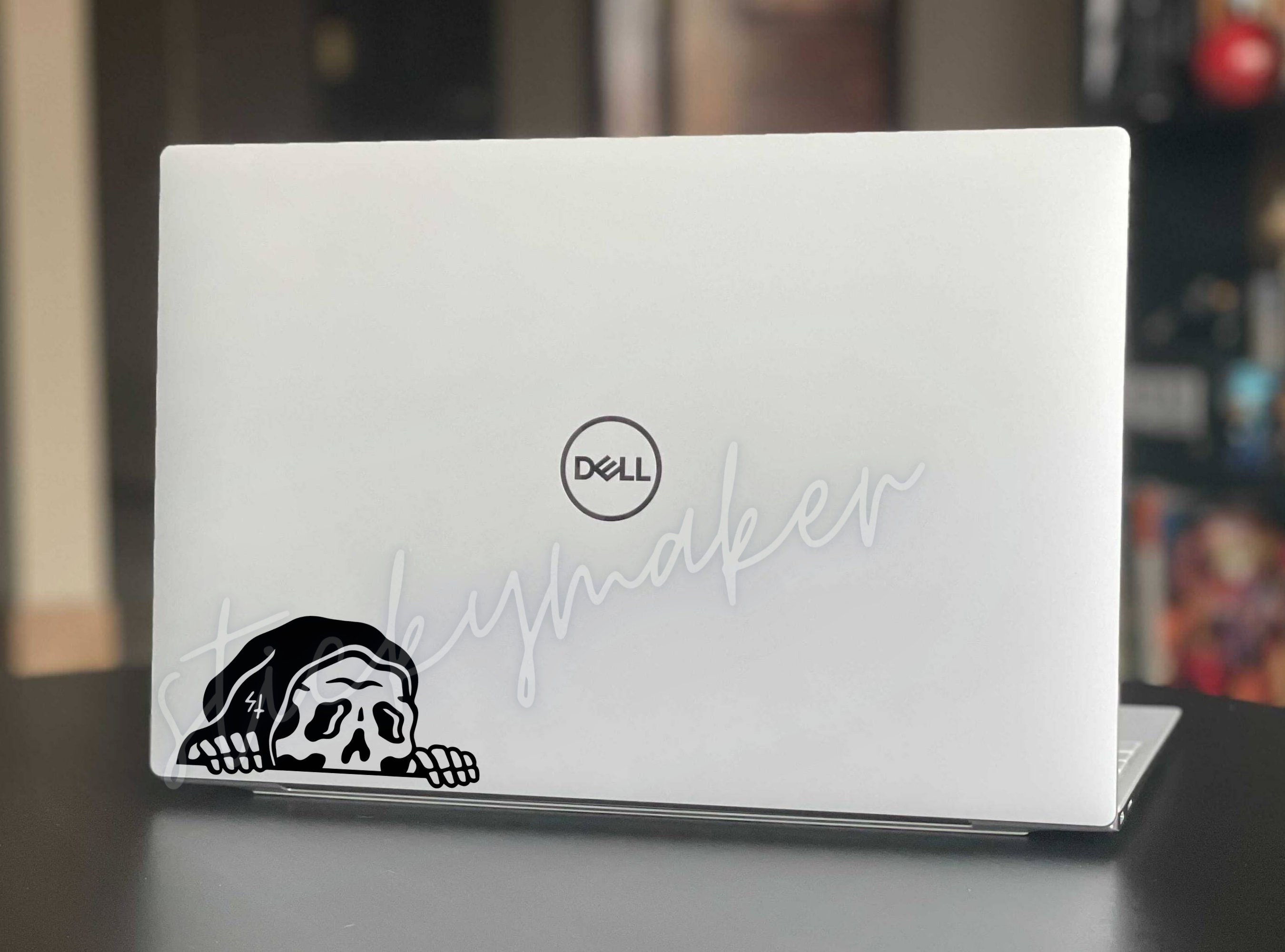 Grim Reaper Creeper Peekaboo Vinyl Decal Sticker Lurking Spooky ...