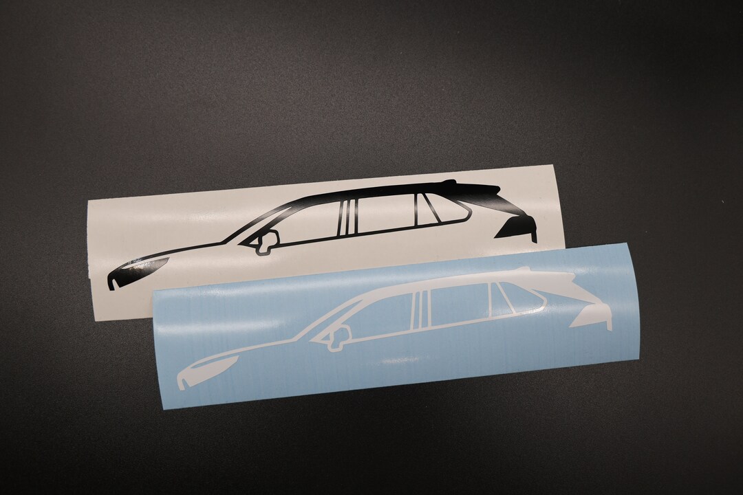 Toyota RAV4 Half Body Vinyl Decal | Window Sticker Bumper Sticker | RAV ...