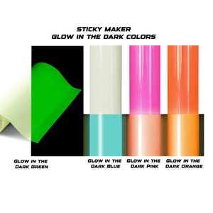 Ghost Decal Glow in the Dark Green Blue Pink or Orange | Vinyl Decal ...