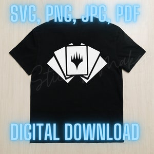 Magic the Gathering SVG MTG Cards Playing Cards Digital - Etsy
