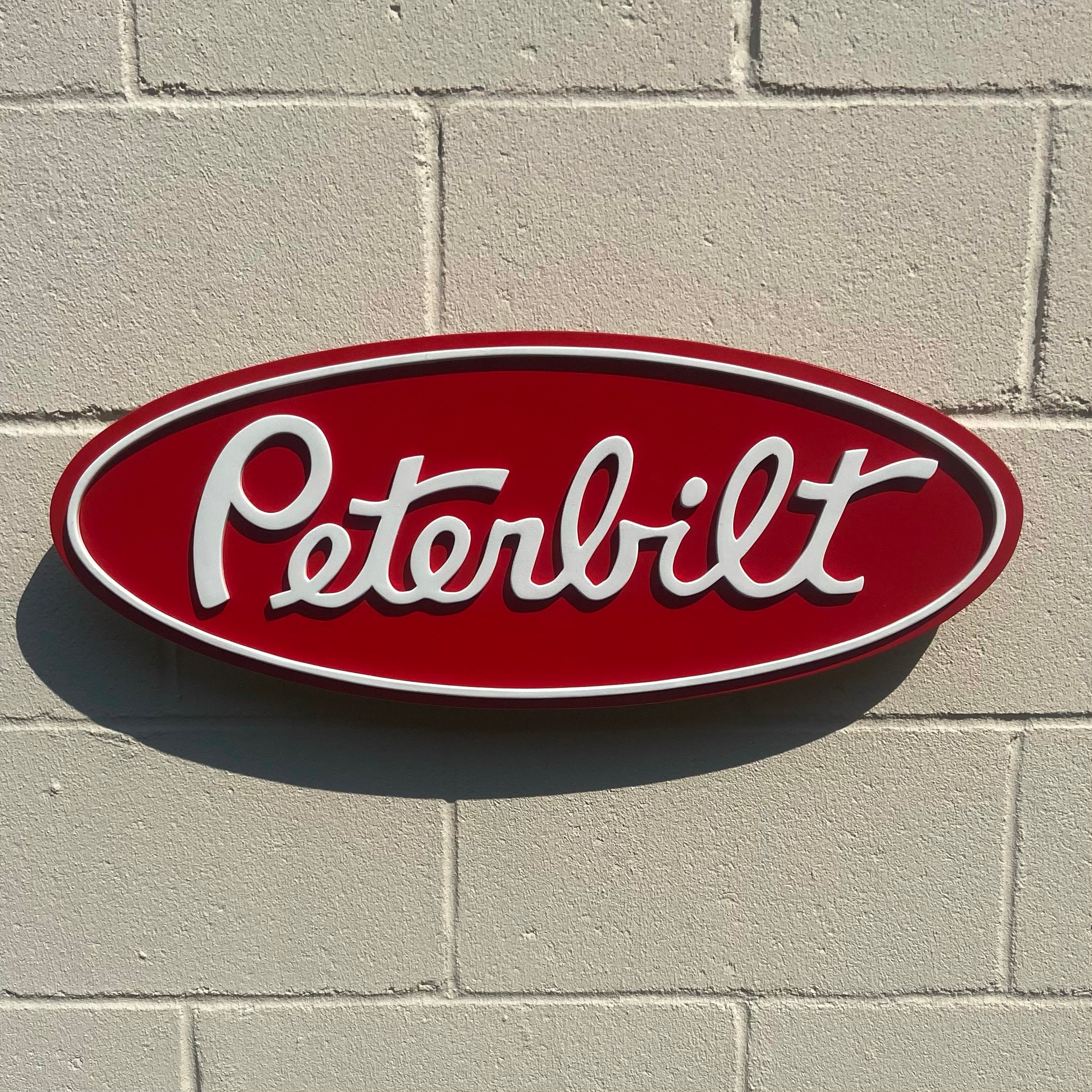 Handmade 3D Peterbilt Sign - Etsy