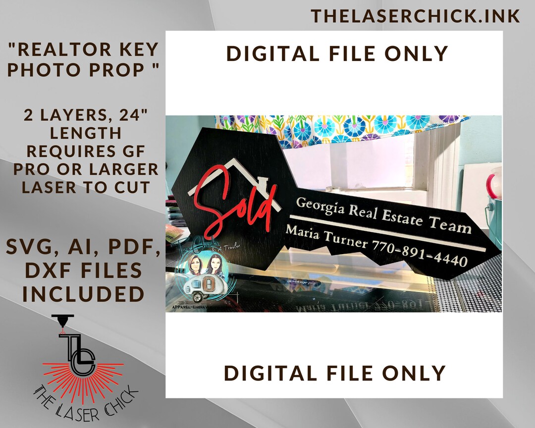 Sold Realtor Key Photo Prop - Etsy