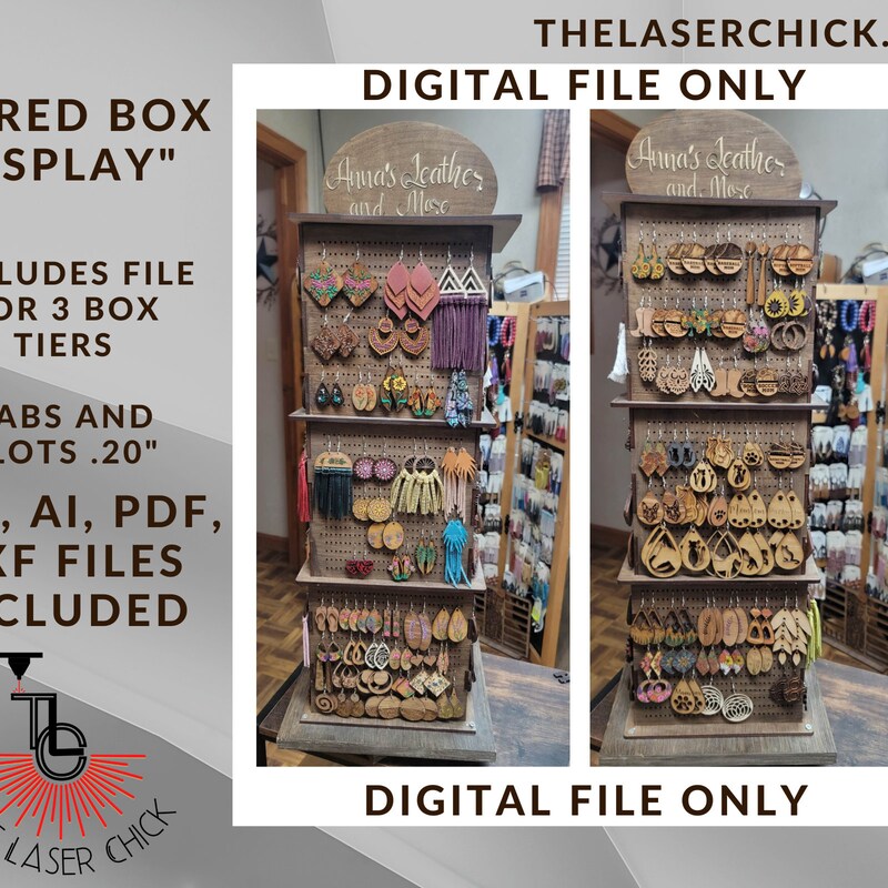 Sticker Display Svg - Etsy