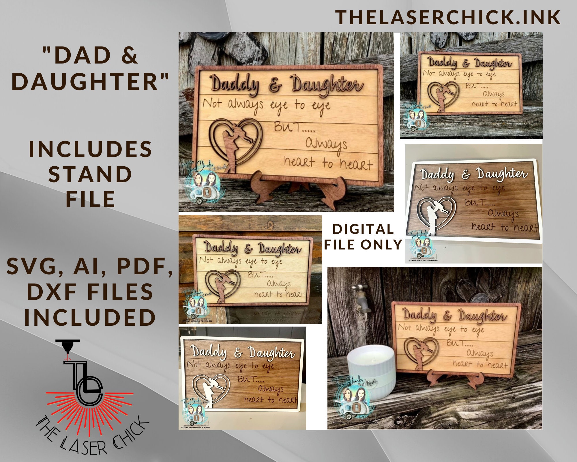 Dad & Daughter Sign - Etsy