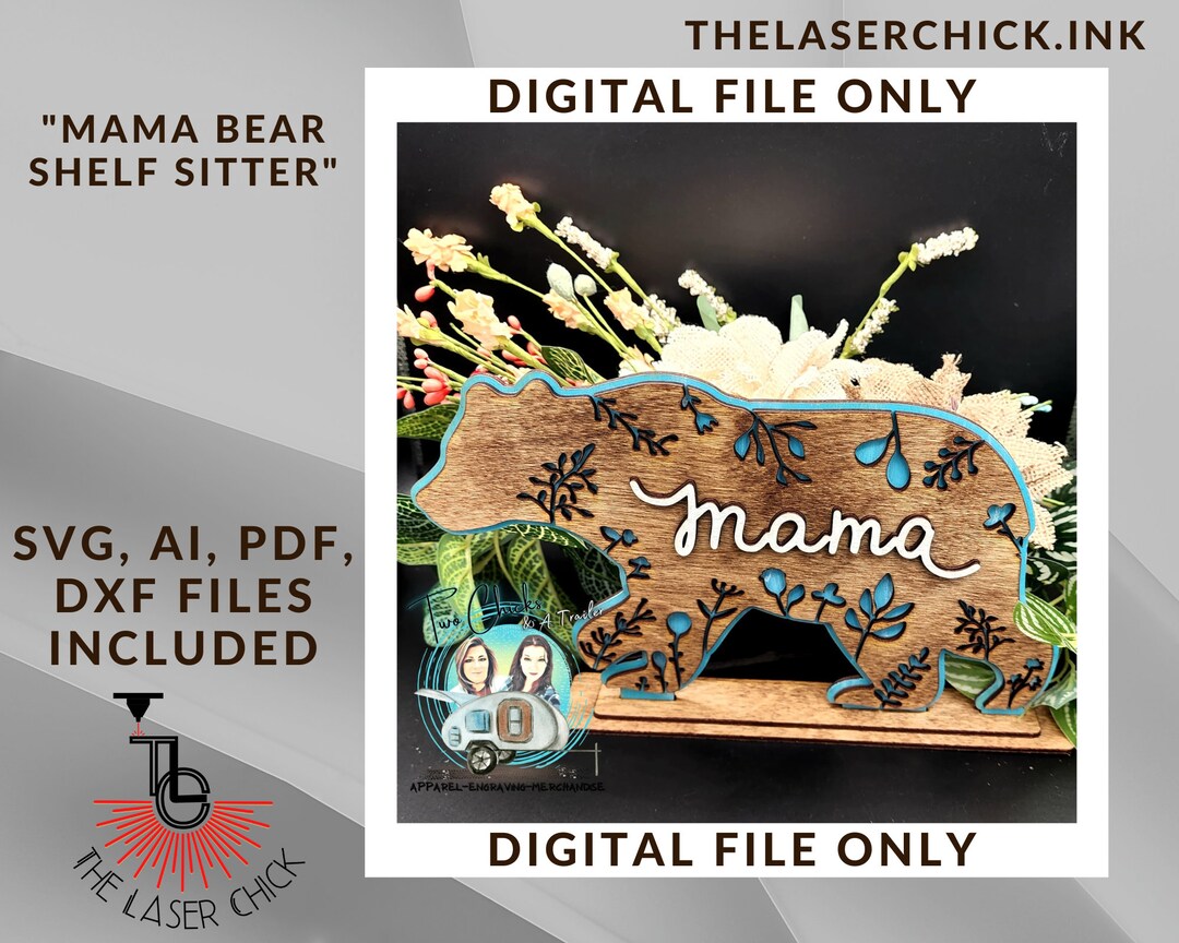 Mama Bear Shelf Sitter - Etsy