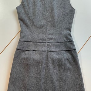 Talula Babaton Dress by Aritzia - Size Xs/sm-2000s Grey, Wool Blend ...
