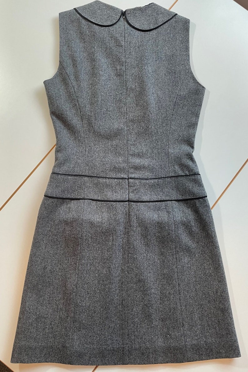 Talula Babaton Dress by Aritzia - Size Xs/sm-2000s Grey, Wool Blend ...