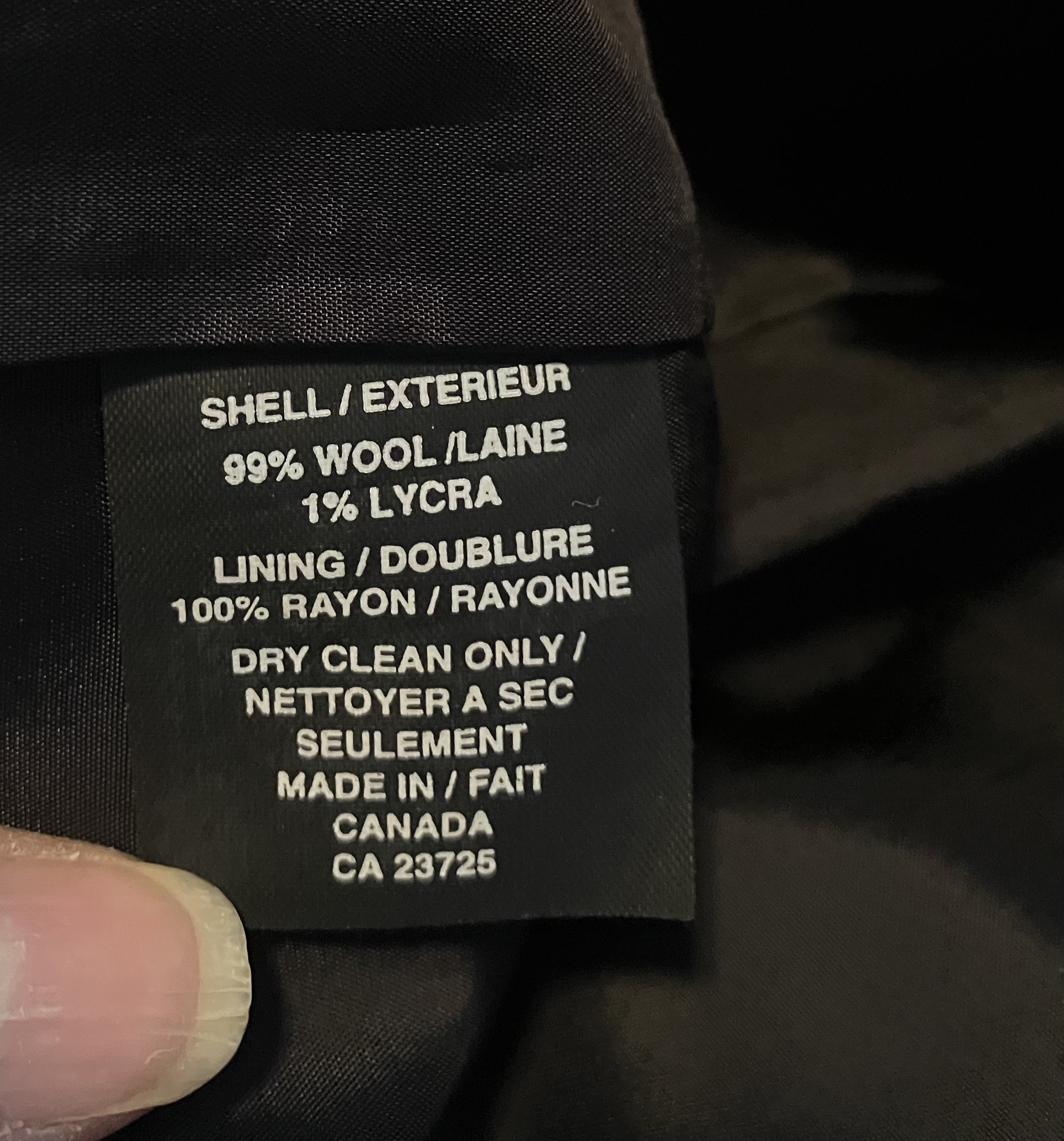 Talula Babaton Dress by Aritzia - Size Xs/sm-2000s Grey, Wool Blend ...