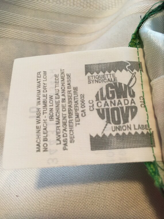 1970's Geometric Pattern Skirt Union Label Notables P… - Gem