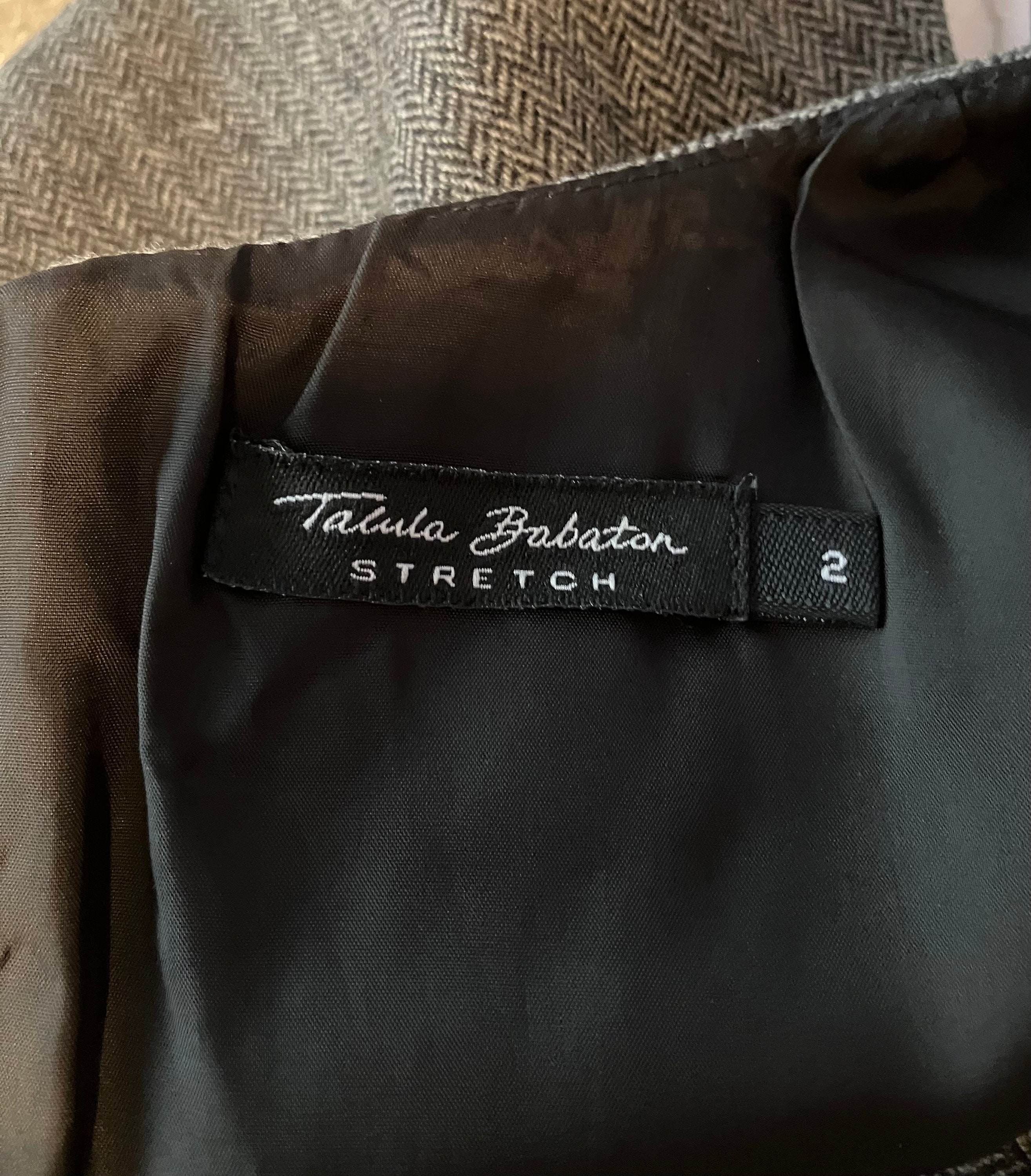 Talula Babaton Dress by Aritzia - Size Xs/sm-2000s Grey, Wool Blend ...