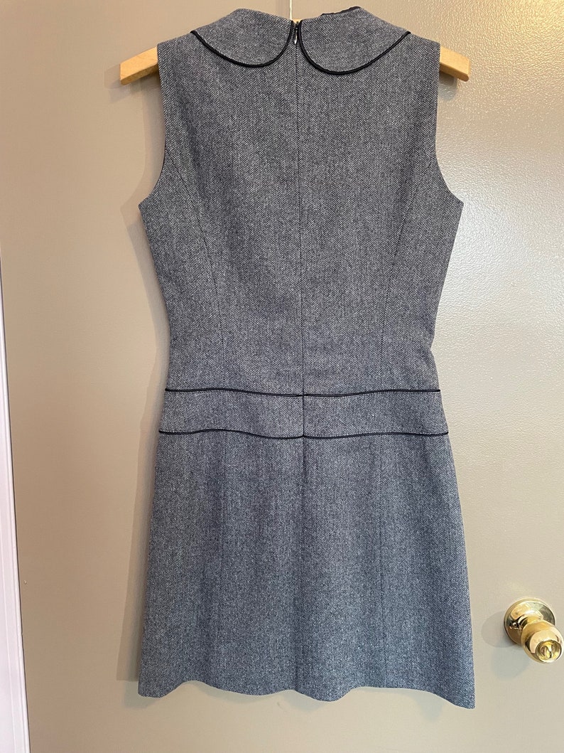 Talula Babaton Dress by Aritzia - Size Xs/sm-2000s Grey, Wool Blend ...