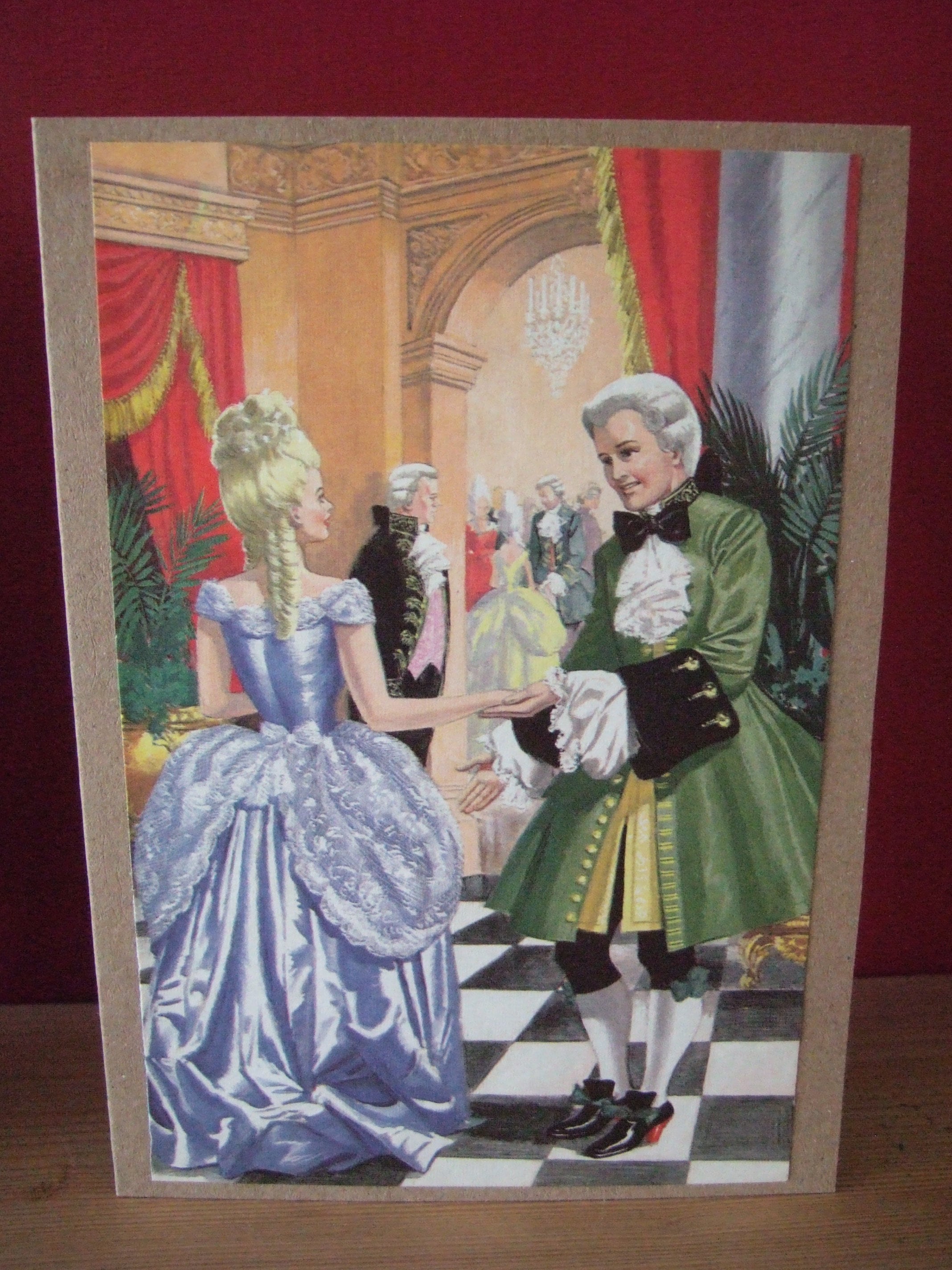 Handmade Vintage Ladybird Book Illustration Greetings Cards cinderella ...