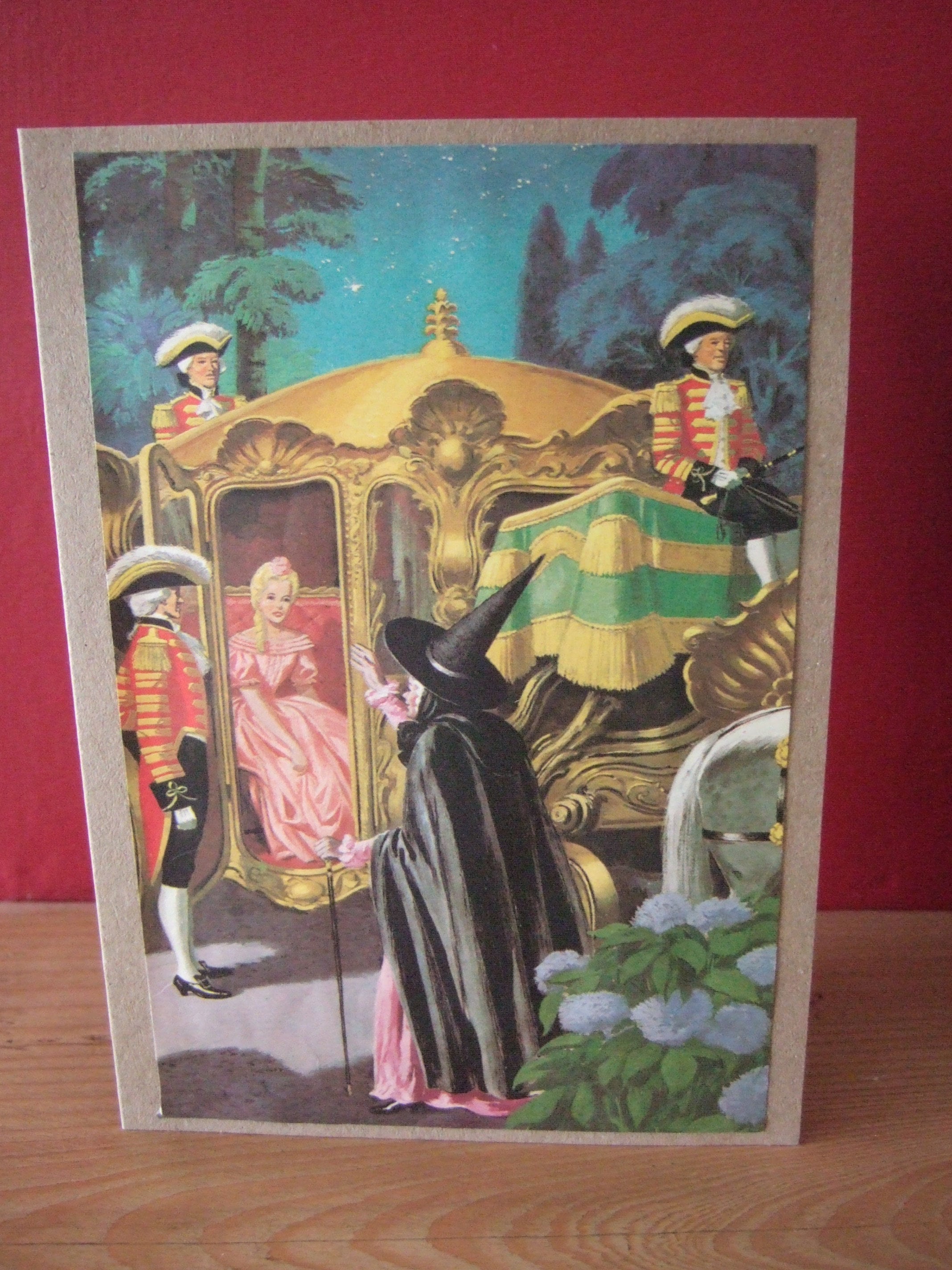 Handmade Vintage Ladybird Book Illustration Greetings Cards cinderella ...