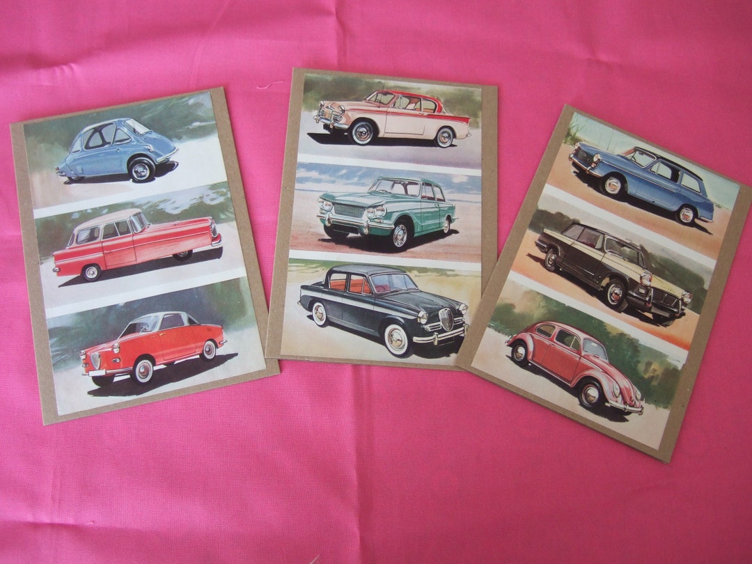 Handmade Vintage Ladybird Book Illustration Greetings Cards -book of ...