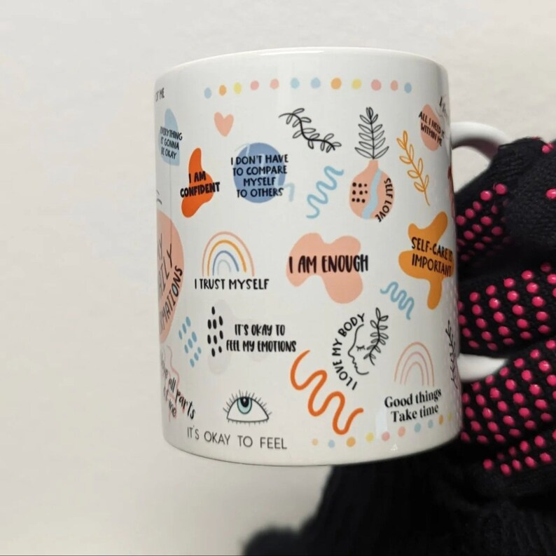 Daily Affirmations Mug - 12 Ounces - Etsy