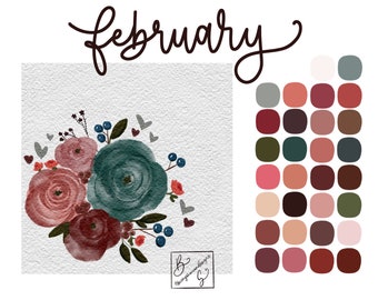 Winter Color Palette, Color Palette, Seasons, Ipad, Procreate App ...