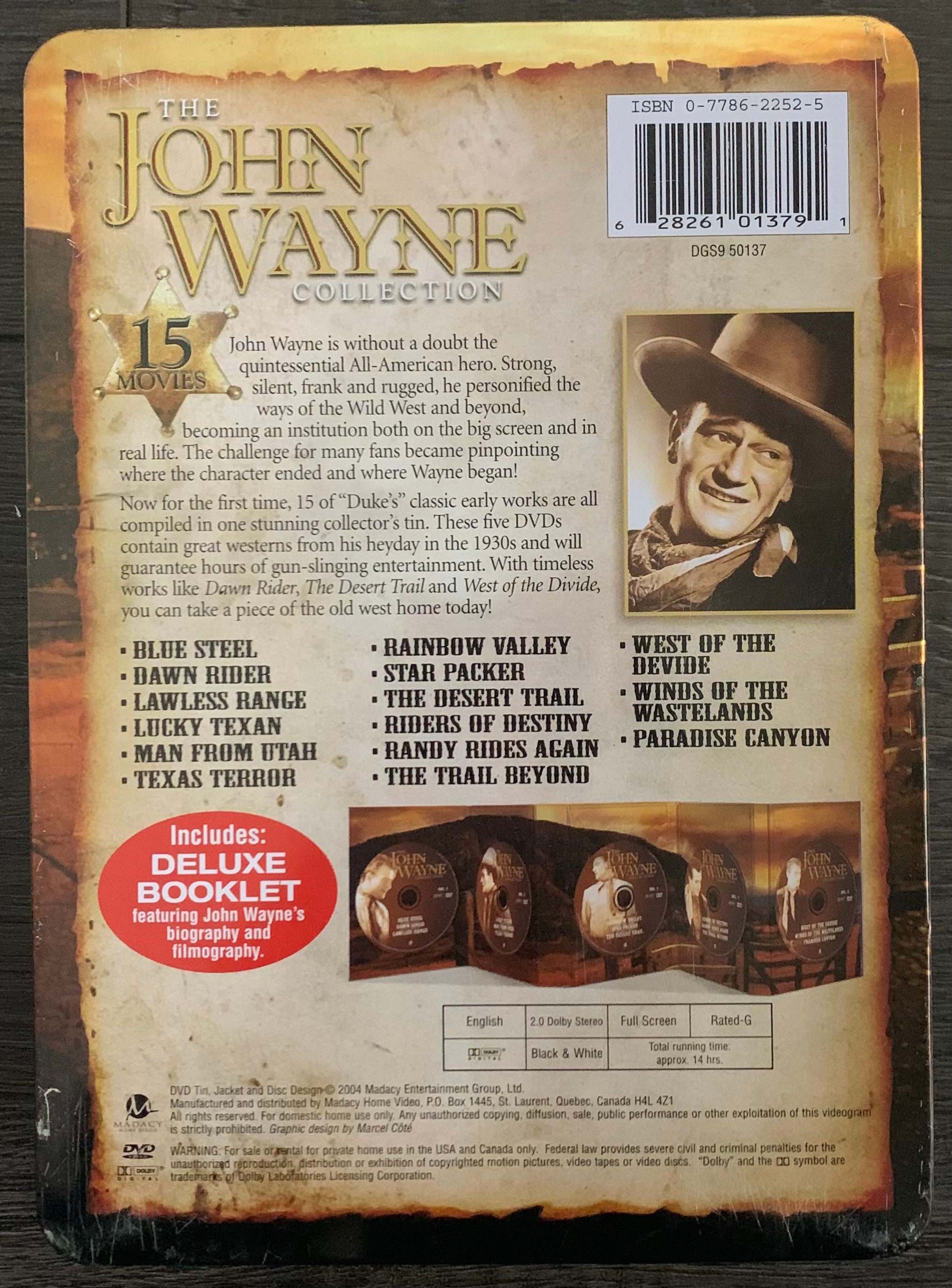 The John Wayne Collection *15 Movies* *dvds* - Etsy