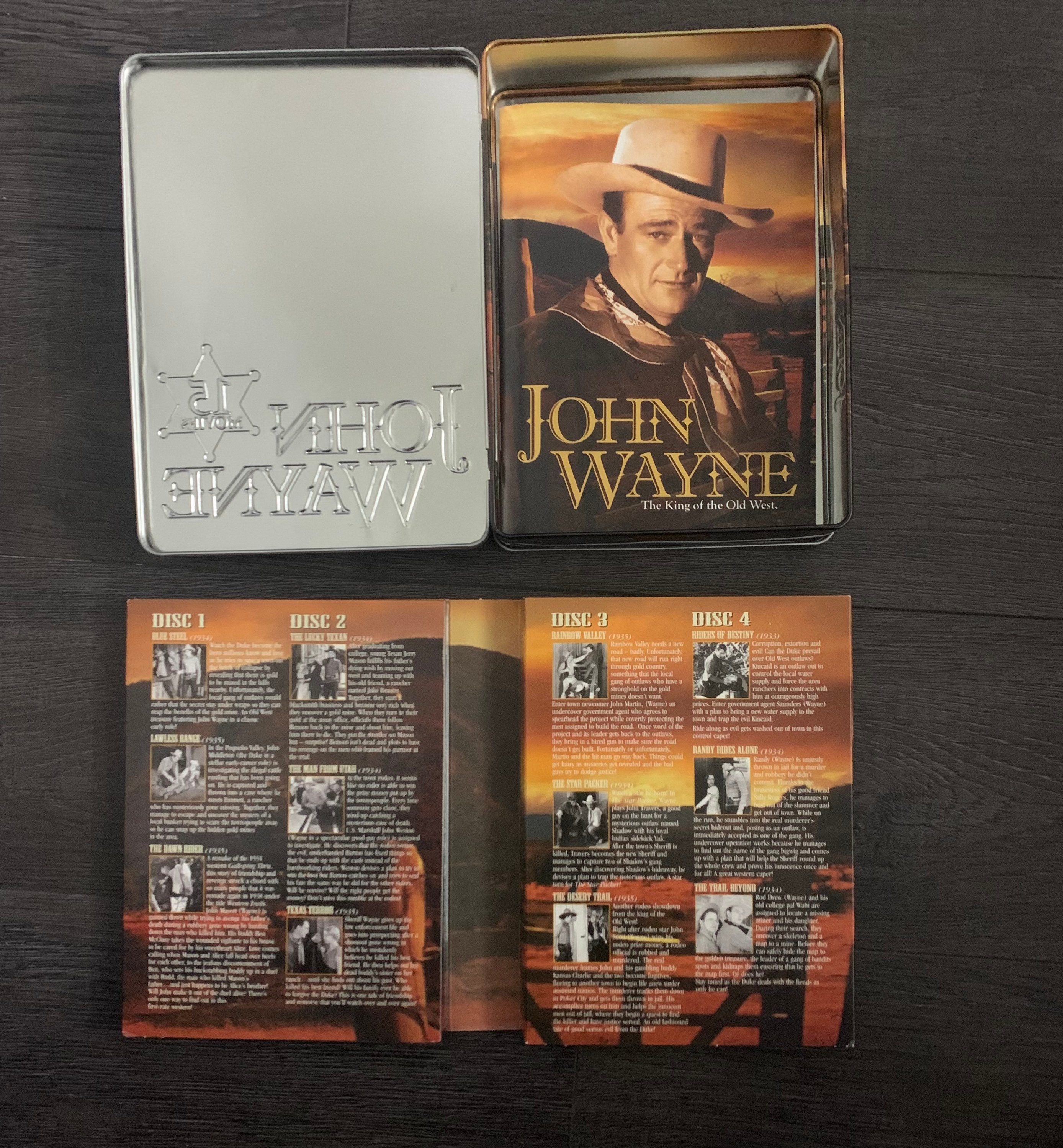 The John Wayne Collection *15 Movies* *dvds* - Etsy