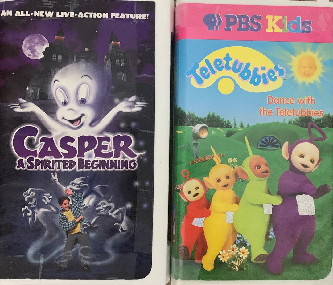 Casper Teletubbies Family Kids VHS Tapes - Etsy