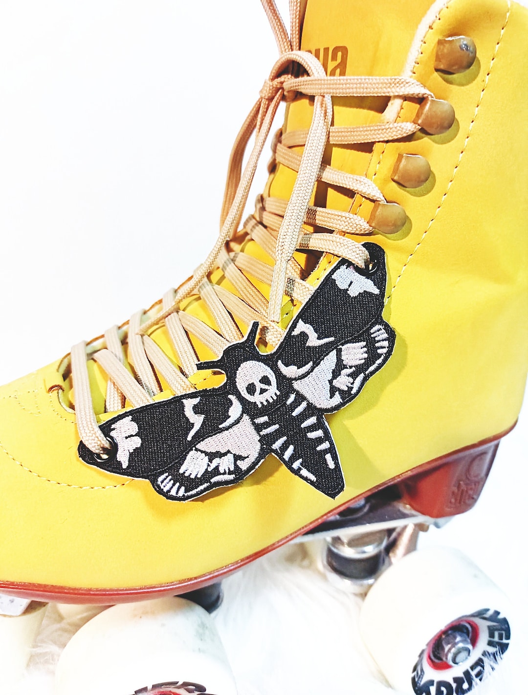 Large Death Moth Roller Skate Patch/roller Skate Accessories/roller ...