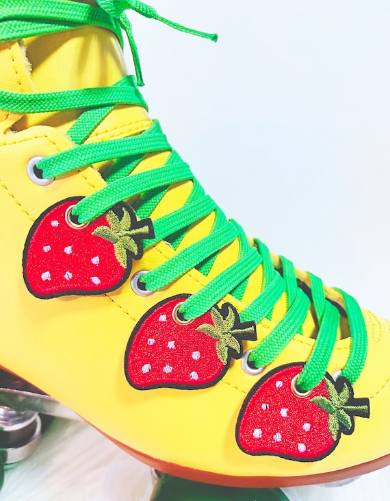 Strawberry Roller Skate Charm/roller Skate Patch/roller Skate | Etsy
