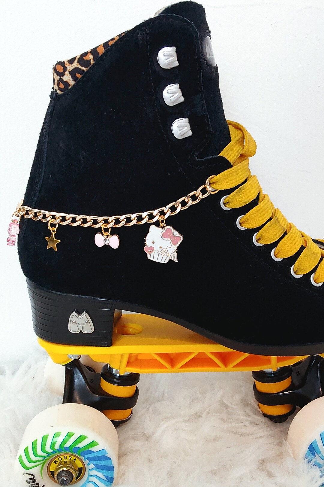 Roller Skate Kitty Chain/roller Skate Accessories/roller Skate Charm ...