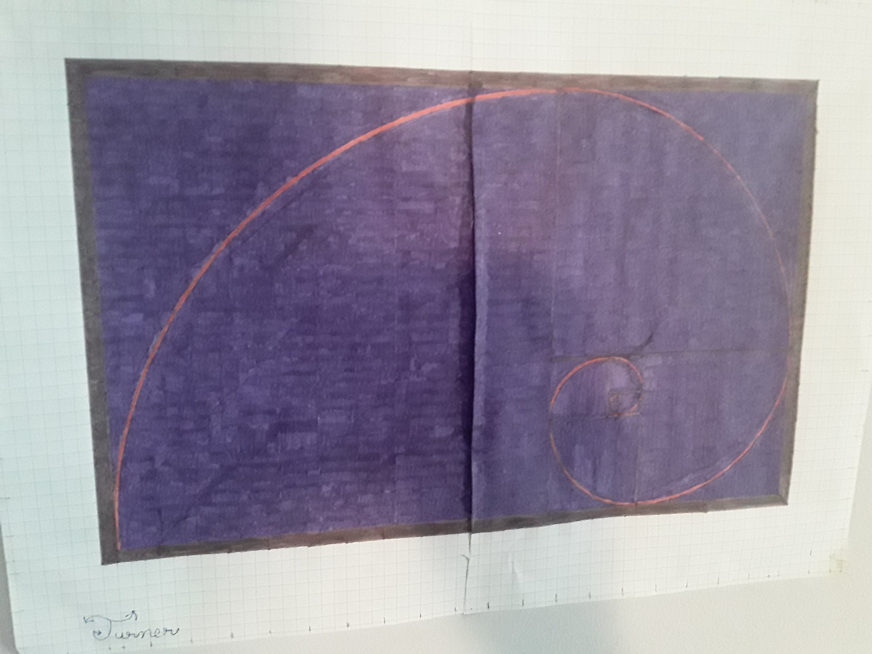 Fibonacci Sequence Fibonacci Wall Art Office Room Art Handmade ...