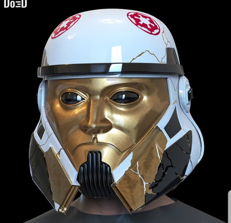 Captain Enoch Stormtrooper Raw 3d Printed Helmet Etsy Uk