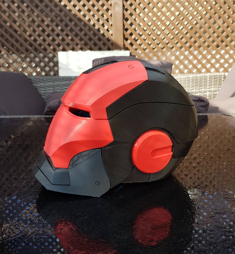 Iron Man Mk3 Inspired Wearable 3d RAW Printed Helmet - Etsy