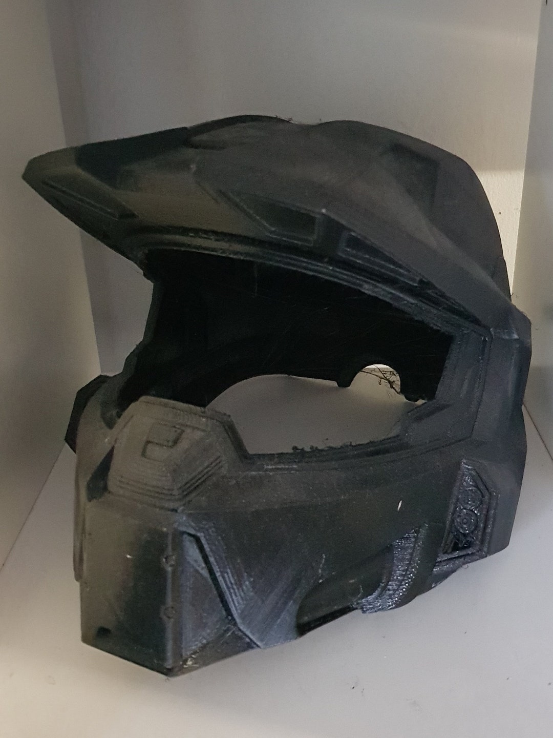 Halo Master Chief 3d Printed Helmet, Custom Sized - Etsy