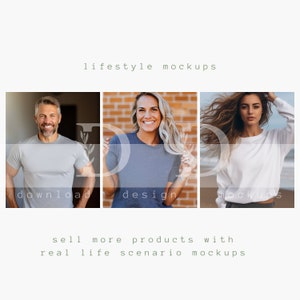 Farm Life Mockup for Kelly Green Bella and Canvas 3001 Niche Related ...