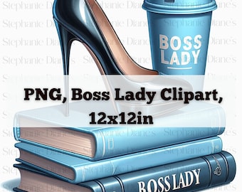 Pink PNG, Pink Boss Lady Clipart, Watercolor, Digital Download for ...