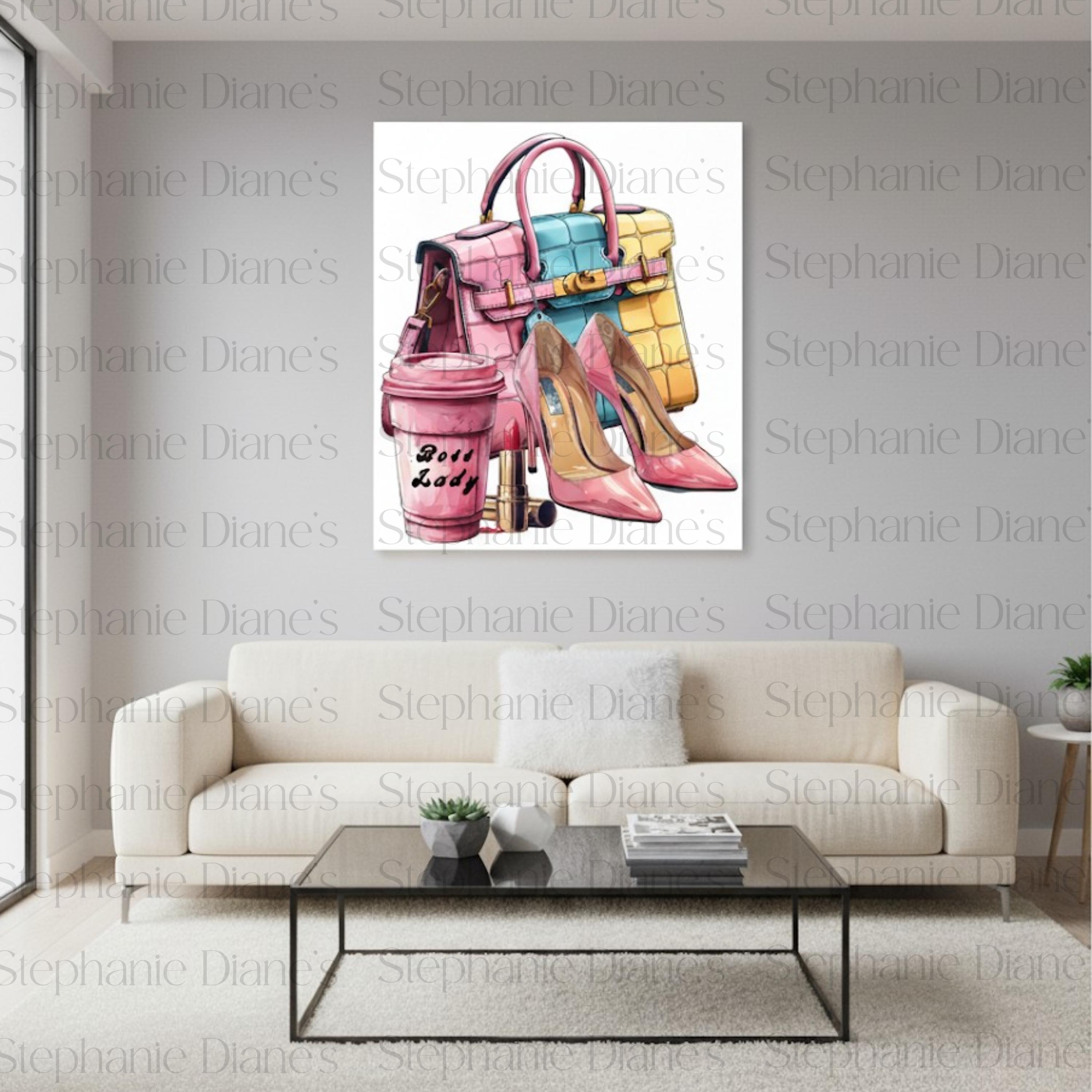 Pink Boss Lady Clipart: Fashion PNG (digital Download) - Etsy