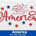 America SVG, 4th of July SVG, Patriotic SVG, America Script, Digital ...