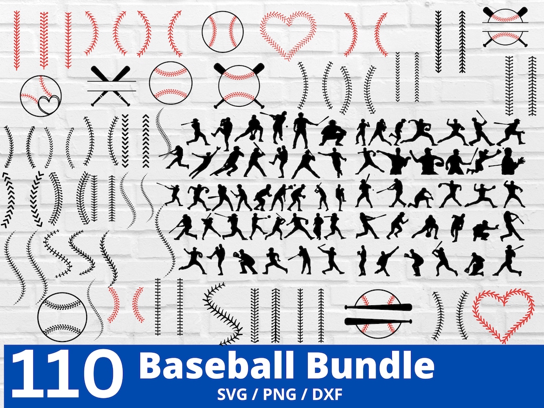 Baseball SVG Bundle, Baseball Svg, Baseball Stiches Svg, Baseball ...