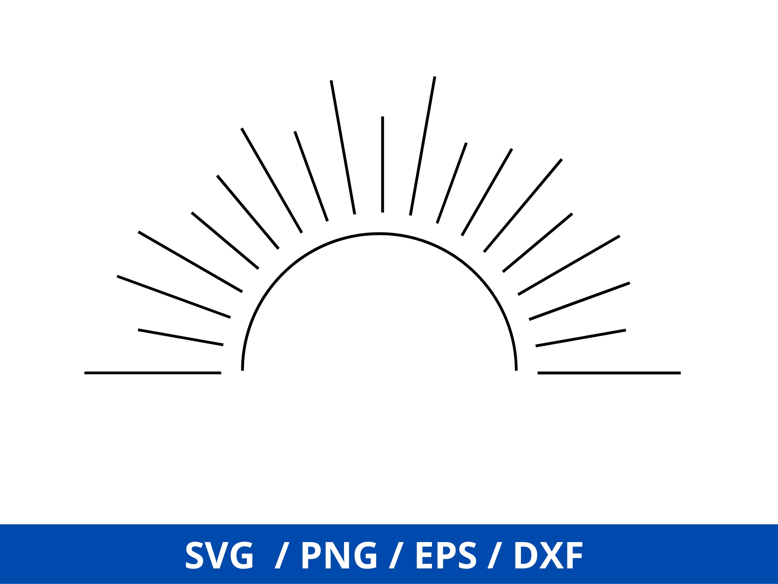 Sun SVG Sun Cut File Sun Clipart Sunshine Svg Summer Svg - Etsy