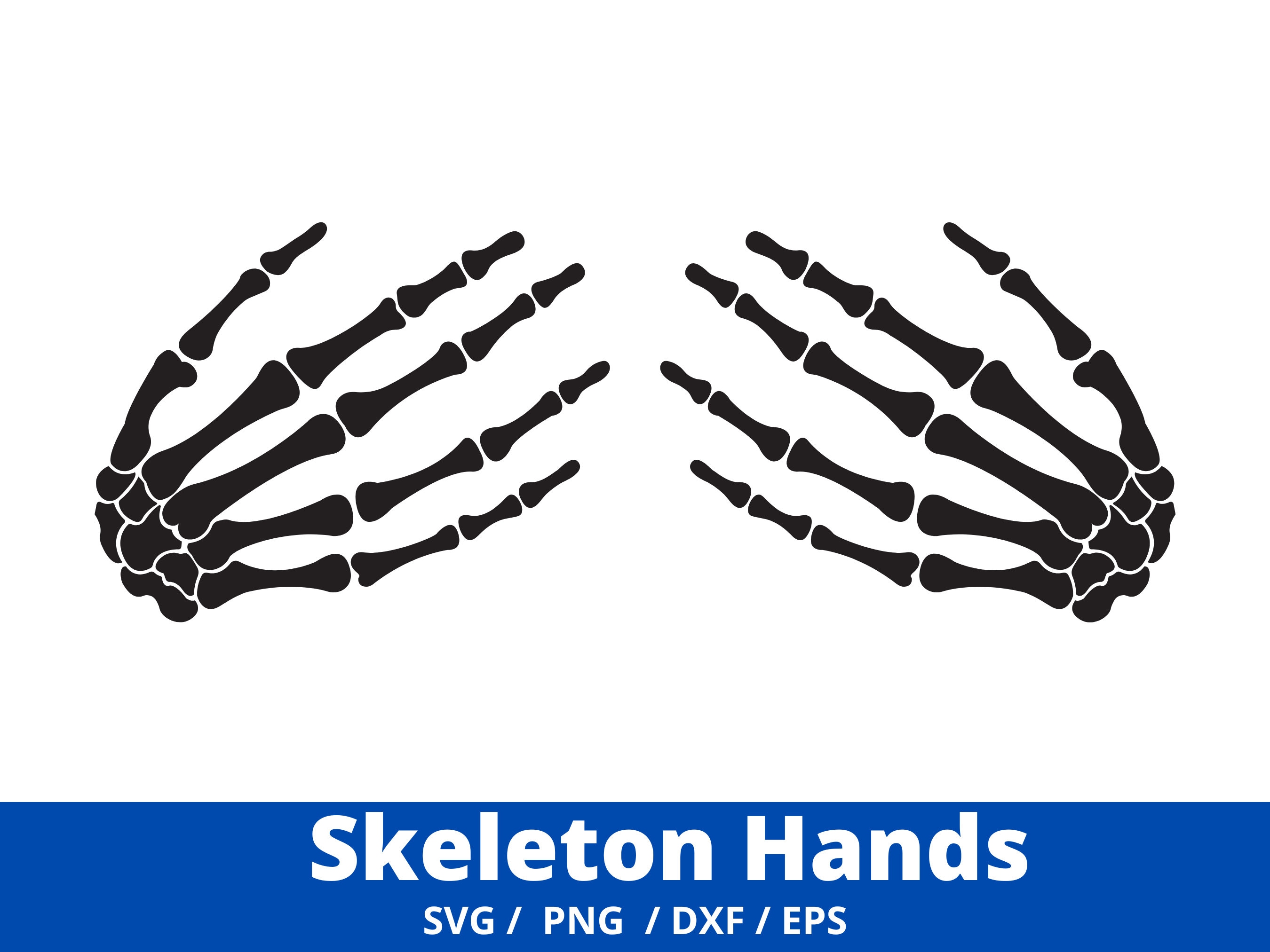 Skeleton Hands SVG, Skeleton SVG, Skull Skeleton Hand Clipart,halloween ...