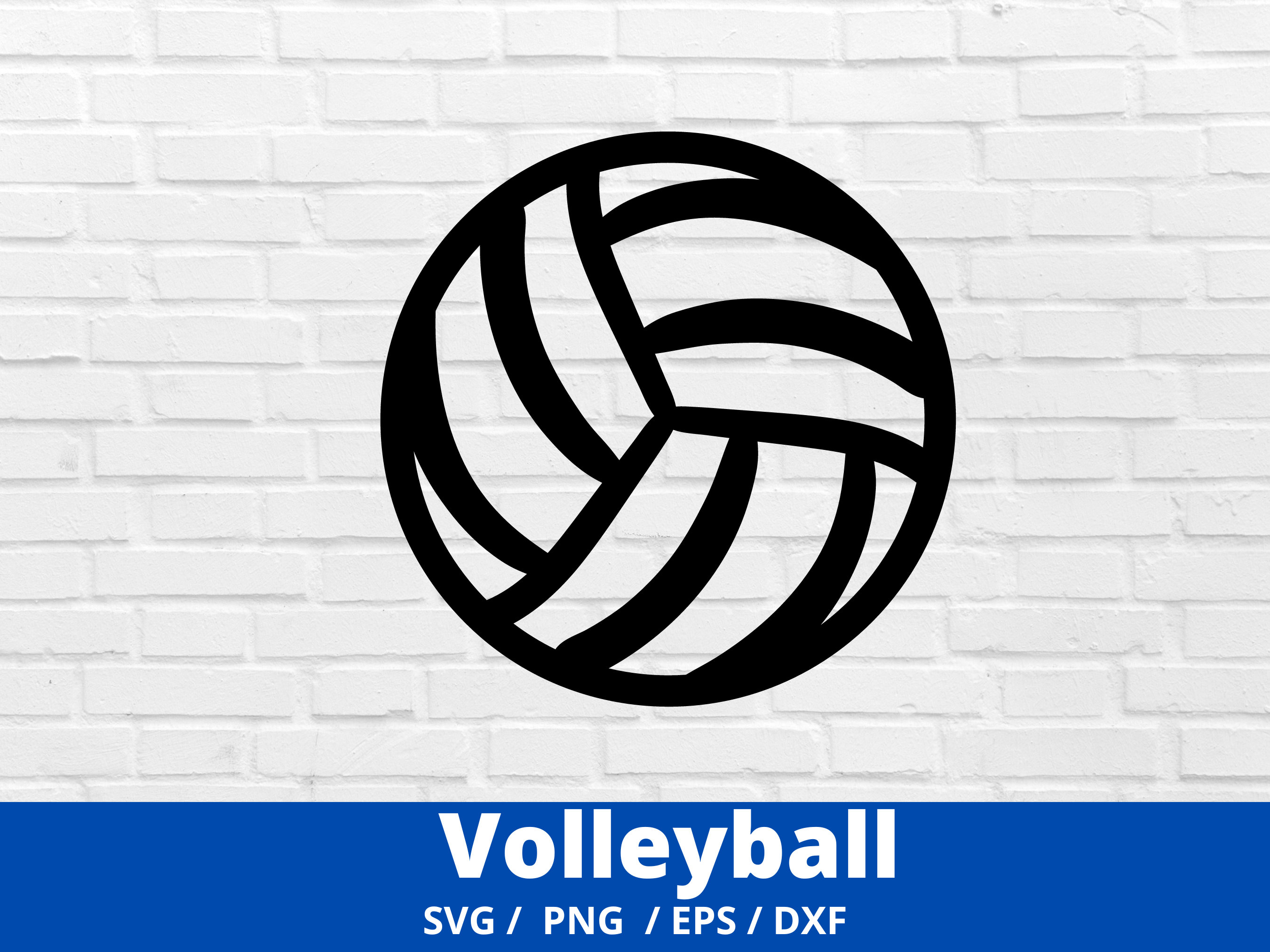 Volleyball SVG Volleyball Png Dxf and Eps Files - Etsy