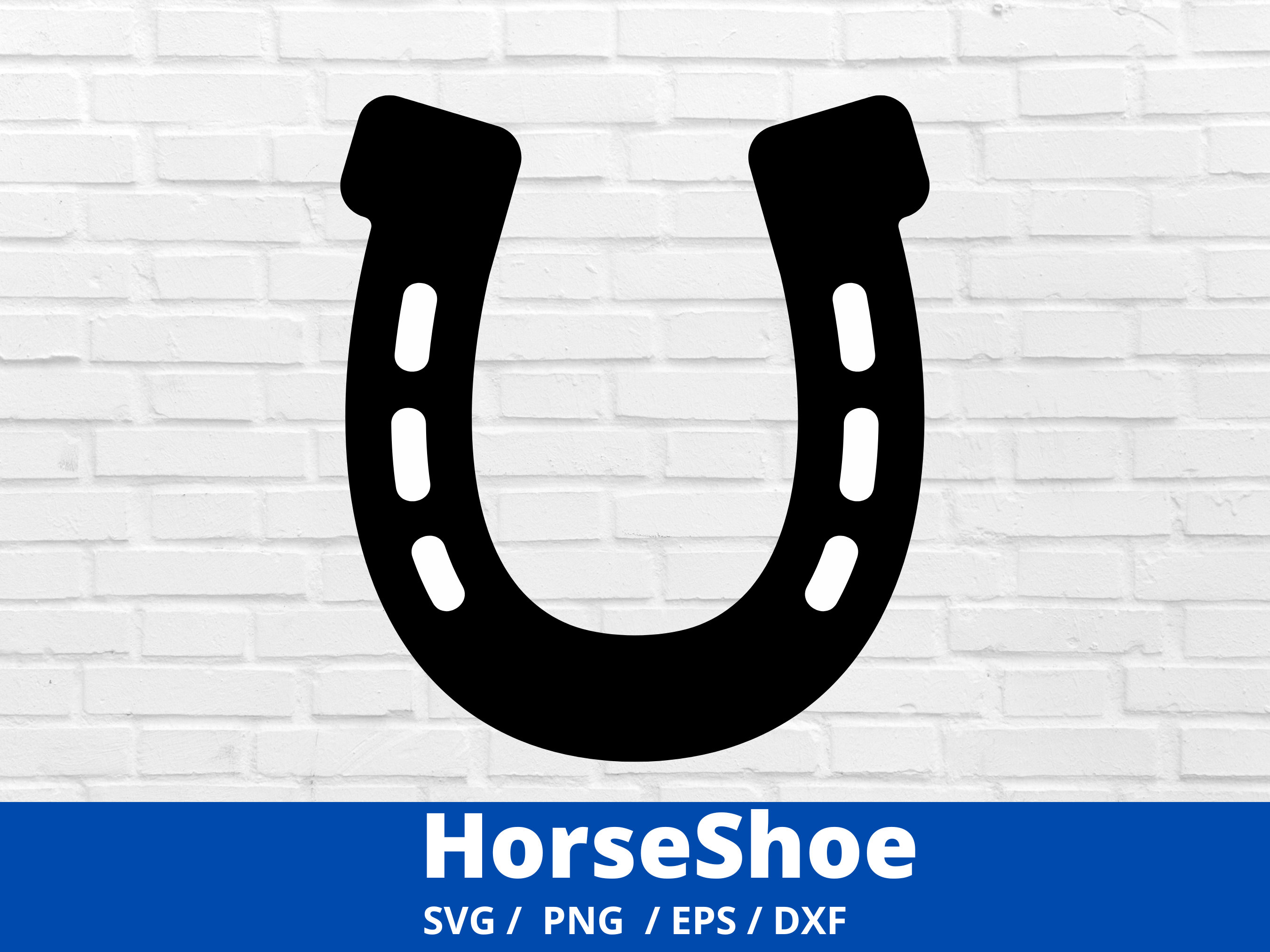 Buy Horseshoe SVG Horseshoe Png Dxf and Eps Files Lucky Online in India ...