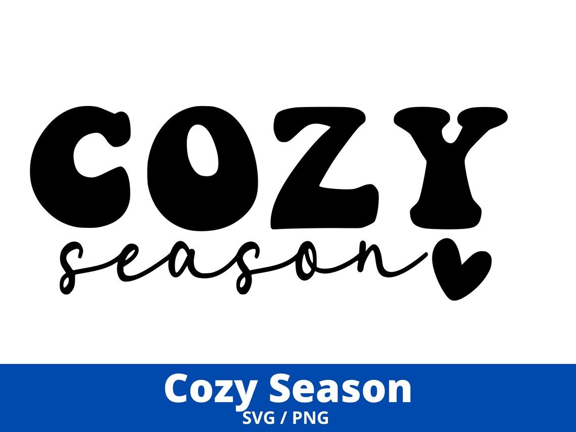 Cozy Season Svg Fall SVG Fall Sign Svg Fall SVG Autumn - Etsy