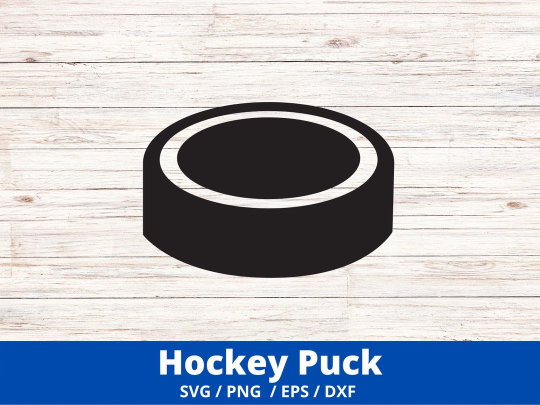 Hockey Puck SVG, Hockey Cut File, Hockey Puck Silhouette Vector File ...