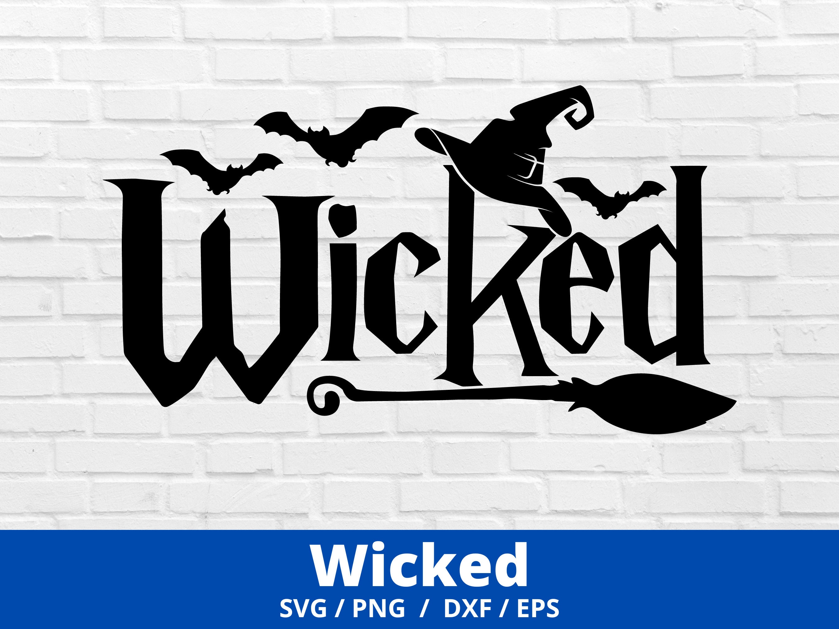 Wicked SVG Halloween PNG Witch Svg Halloween Shirt Svg - Etsy Hong Kong