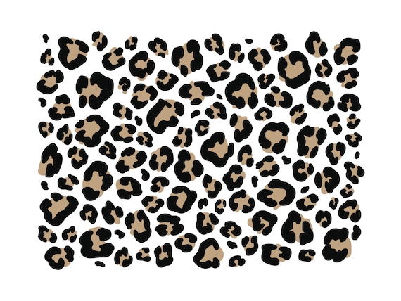 Leopard Print Pattern Svg Leopard Pattern Svg/animal Print - Etsy