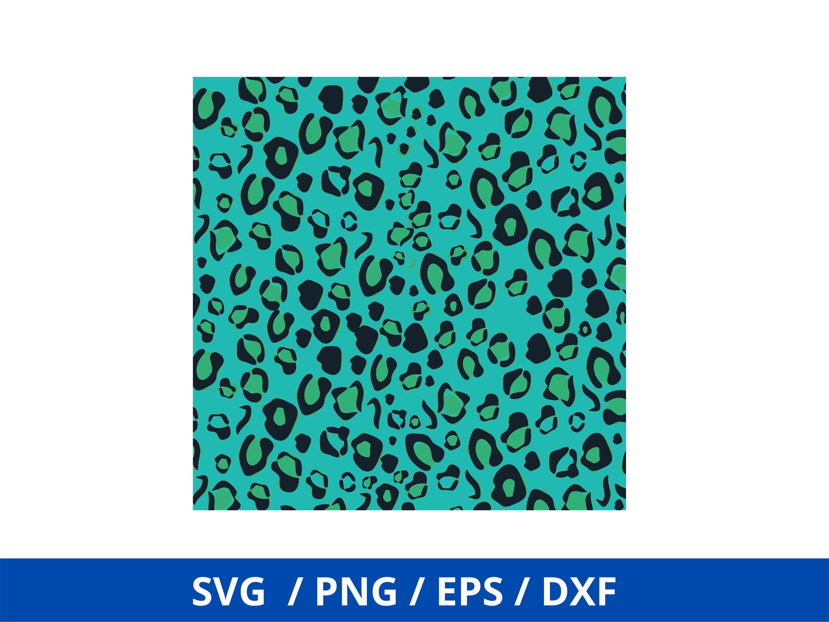 Green Cheetah Print Svg Cheetah Print Png Cheetah Svg - Etsy